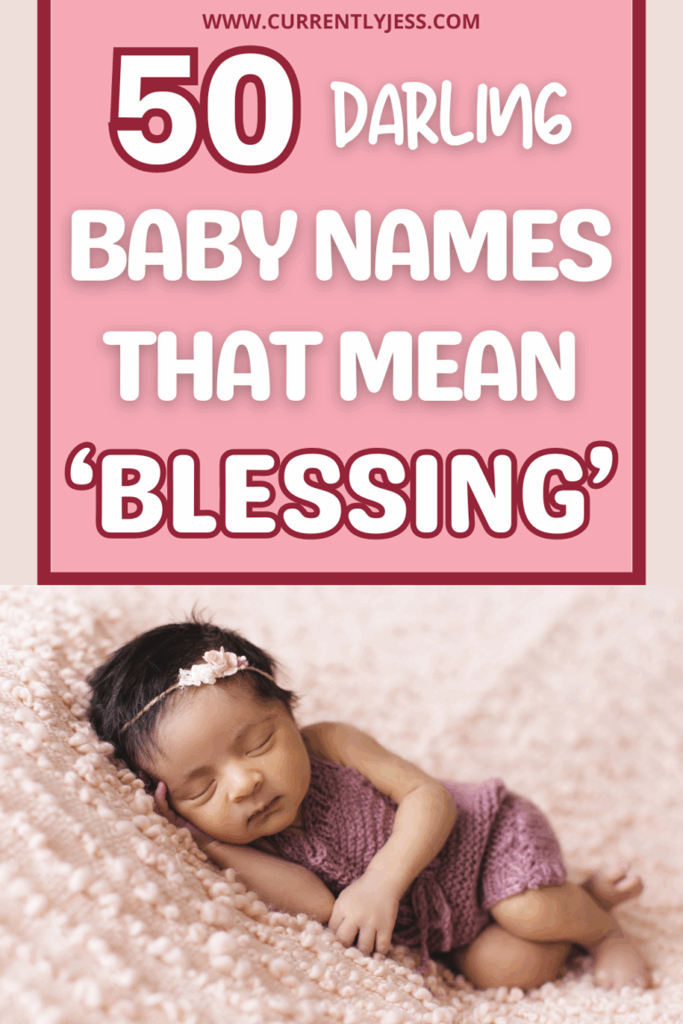 50+ Inspiring Names That Mean Blessing For Girls and Boys