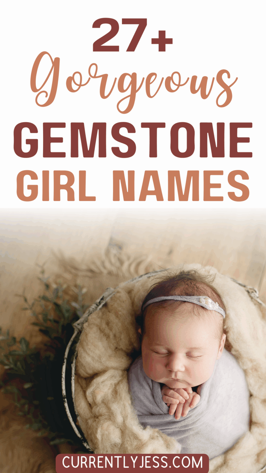 27+ Stunning Gemstone Names for Girls