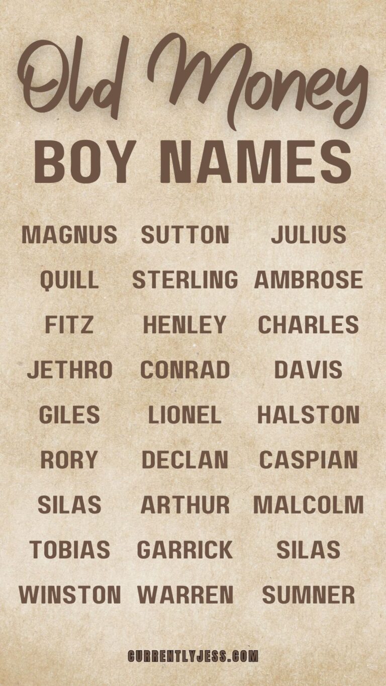 200+ Timeless Old Money Baby Names for Boys and Girls